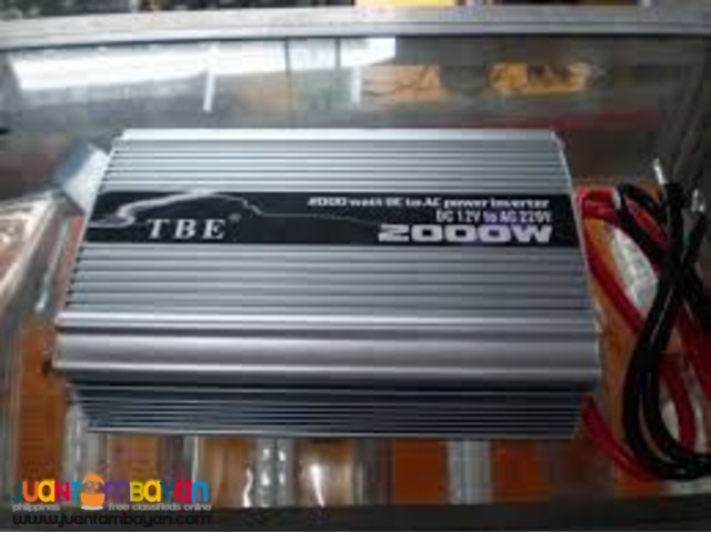 Pure Sine Power Inverter - 2000W 12V TBE for Solar Set up