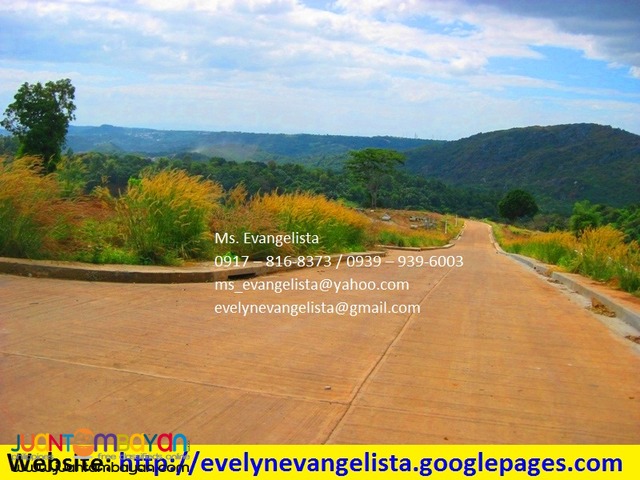 Res. lot for sale in Brgy.Inarawan Antipolo City Oro Vista Grande