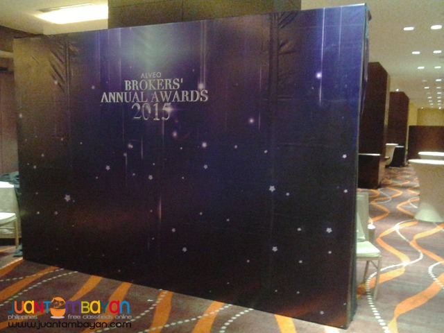 Stage and carpet for Rental