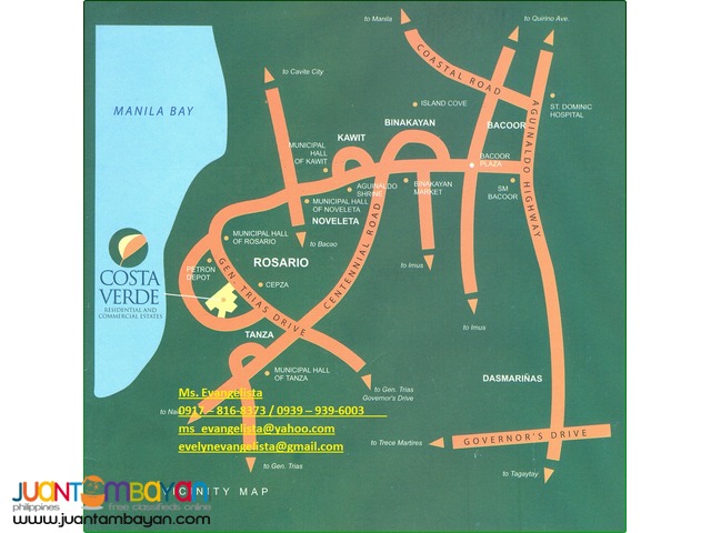 sta. Lucia Realty - Costa Verde near EPZA, Rosario, Cavite
