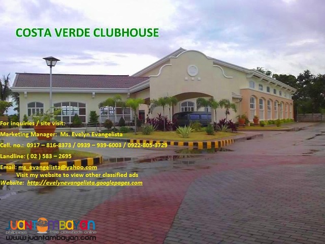 sta. Lucia Realty - Costa Verde near EPZA, Rosario, Cavite