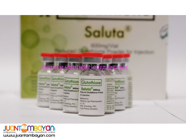 Saluta Injectable Glutathione 600mg