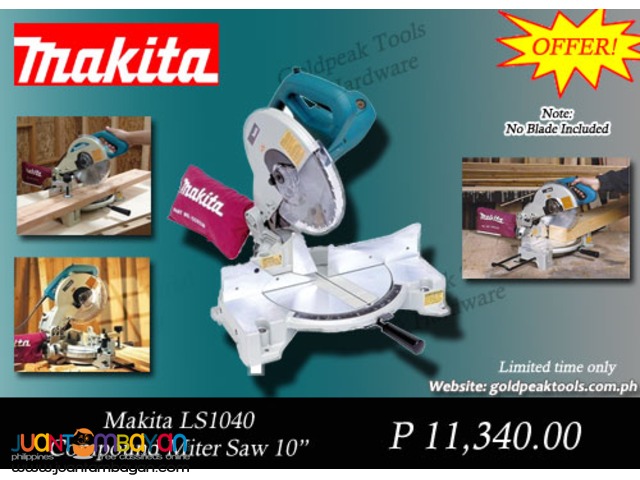 Makita LS1040 Compound Miter Saw - Aluminum Cutter