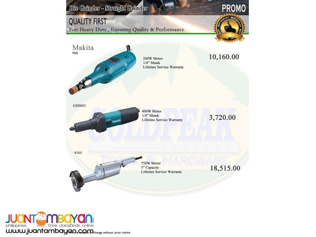 Makita GD0601 Die - Pencil Grinder