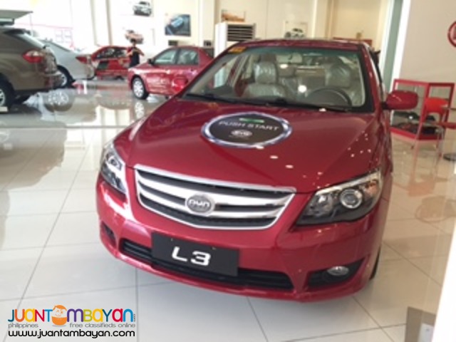 BYD L3 sedan GS-i 1.5 vvl manual Vs other sedan brand PROMO