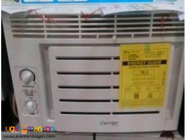 Brand new CARRIER window type aircon optima series