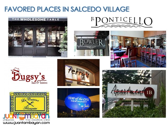 SALCEDO SQUARE - READY FOR OCCUPANCY MAKATI CONDO