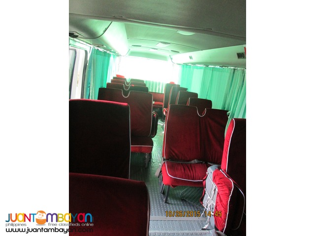 rent a car Nissan Coaster