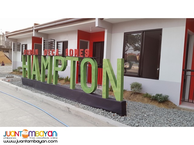 Rent To Own Urban Deca Homes Hampton, Imus Cavite