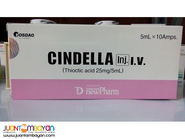 Cinderella Cindella Injection Thioctic Acid IV 5ml x 10 Ampoules