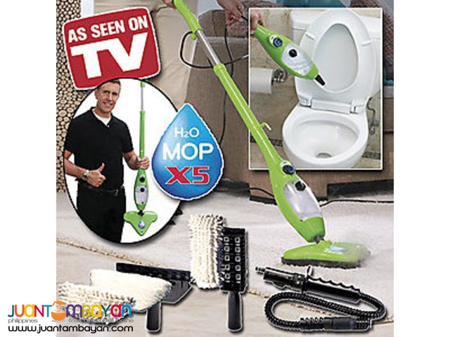 Steam Mop with The H2O Mop X5 5 in 1 Steam Cleaner As seen on T.V