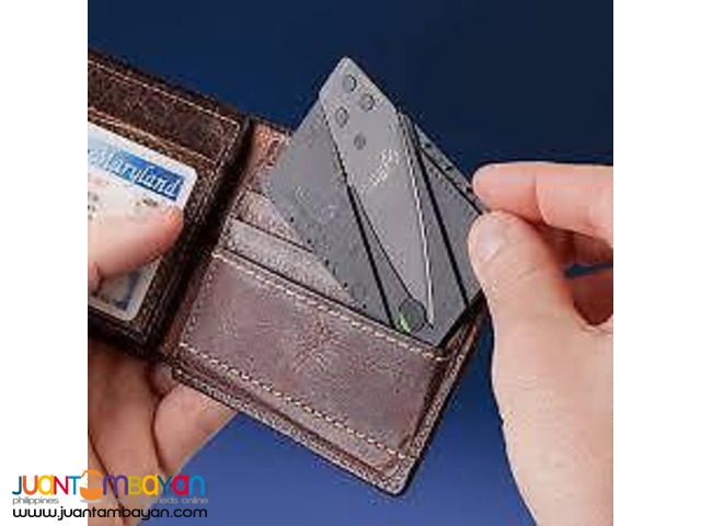 Credit Card Foldable Knife Card Sharp