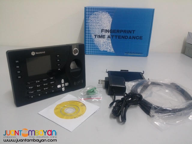 (biometrics) Realand A-C120 Fingerprint Time Attendance System