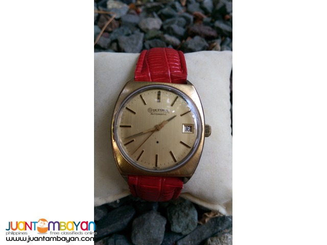 Classic 1977 Dufonte by Lucien Piccard Automatic Watch UPdated