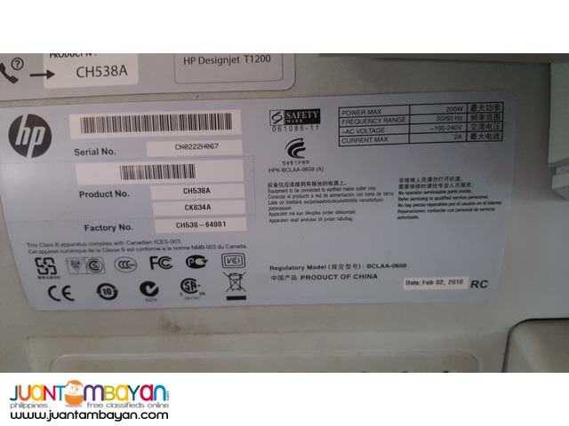 HP DesignJet T1200