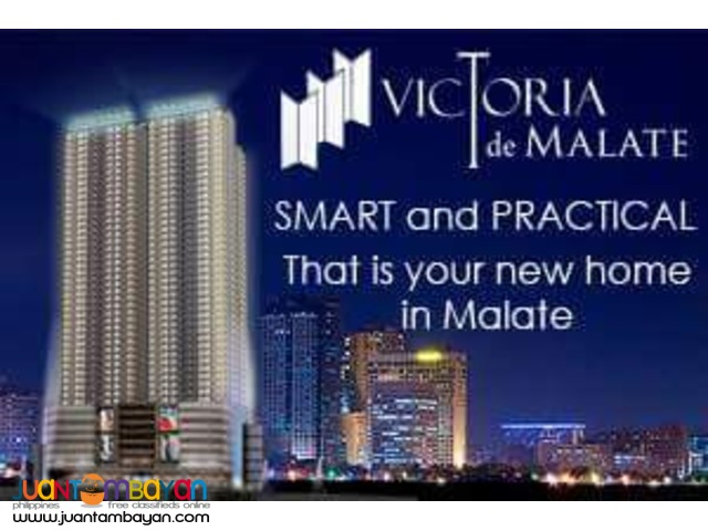Victoria De Malate Pre-selling 6k a month No Downpayment