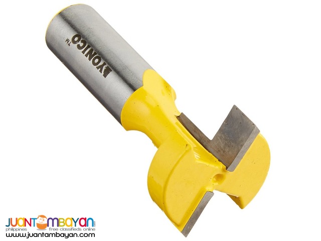 Yonico 14188 T-Slot and T-Track Slotting Router Bit 1/2-Inch Shank