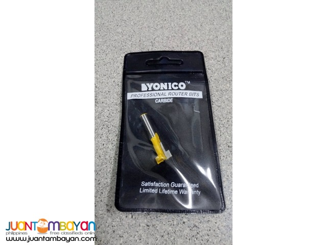 Yonico 14190q T-Slot Cutter Router Bit for 1/4" Hex Bolt - 1/4" Shank