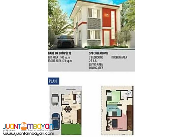 Linnea Single Attached Santorini Estates Along National Road