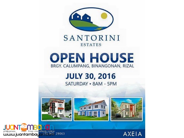 Linnea Single Attached Santorini Estates Along National Road