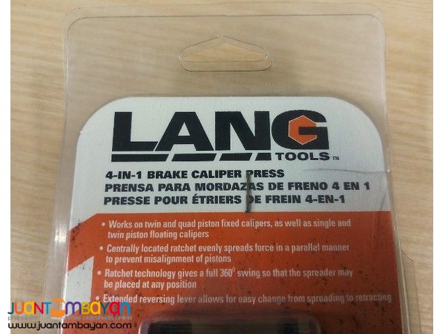 Lang Tools 279 Brake Caliper Press - Made in USA