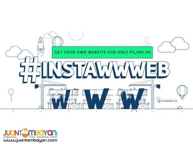 Responsive and User-friendly instant website for SME's.