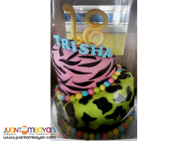 Affordable Customized Debut Cake