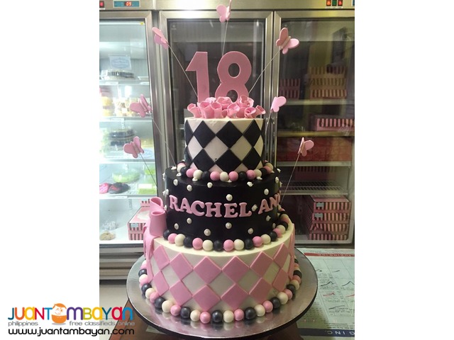 Affordable Customized Debut Cake