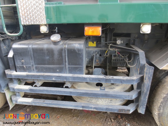 Dark Green Isuzu 10PE1 Engine 10W Dump Truck JPN Surplus
