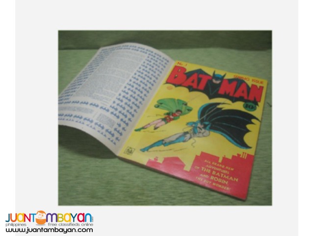 DC comics BATMAN Ist edition 1975 re-release (comic -magazine)