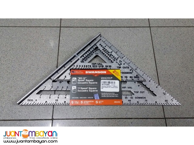 Swanson SW1201K 7-inch and 12-inch Speed Square Kit