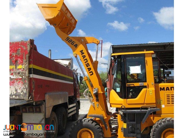 MANSAN 926 1way/926A 2way WHEEL LOADER