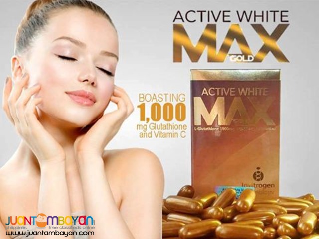 ACTIVE WHITE MAX GLUTATHIONE BUY1-TAKE1 + FREE SHIPPING