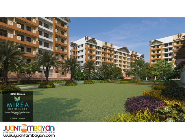 Condo in Pasig Mirea Residences Amang Rodriguez near Eastwood