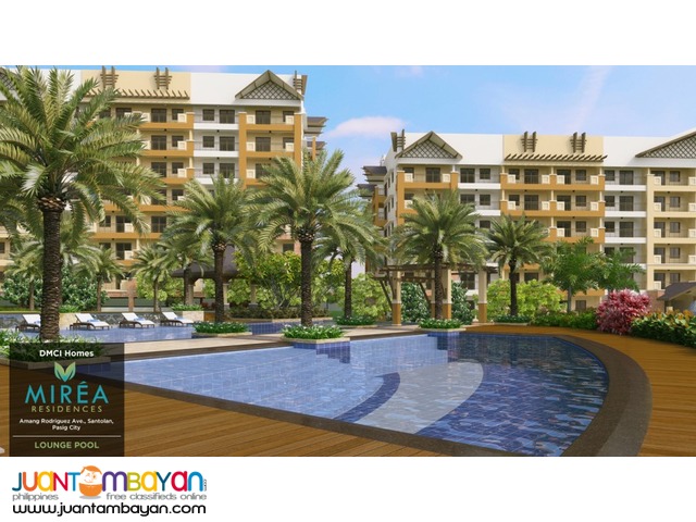 Condo in Pasig Mirea Residences Amang Rodriguez near Eastwood