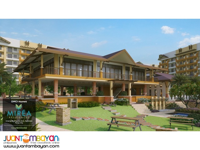 Condo in Pasig Mirea Residences Amang Rodriguez near Eastwood