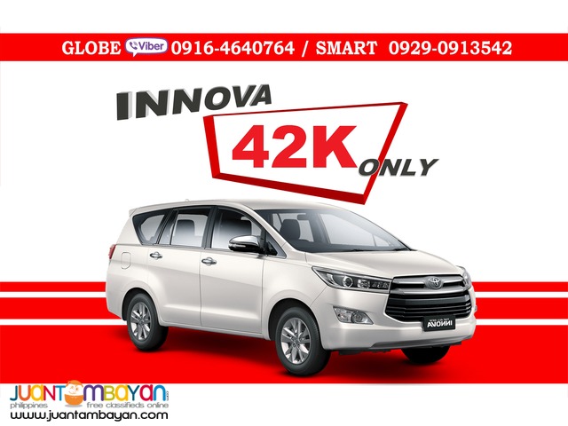 2016 Toyota Innova 2.8 J DSL MT Manual Diesel - 42K Only All In Promo