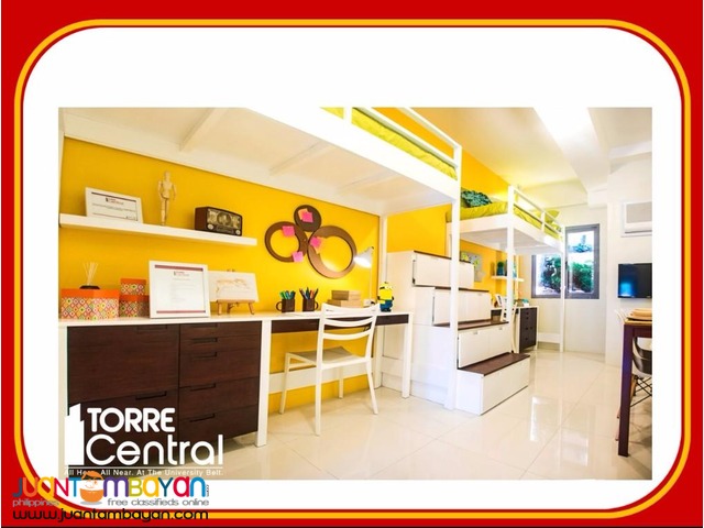 1br Fully Furnished Infront Of UST; Torre Central Condominium