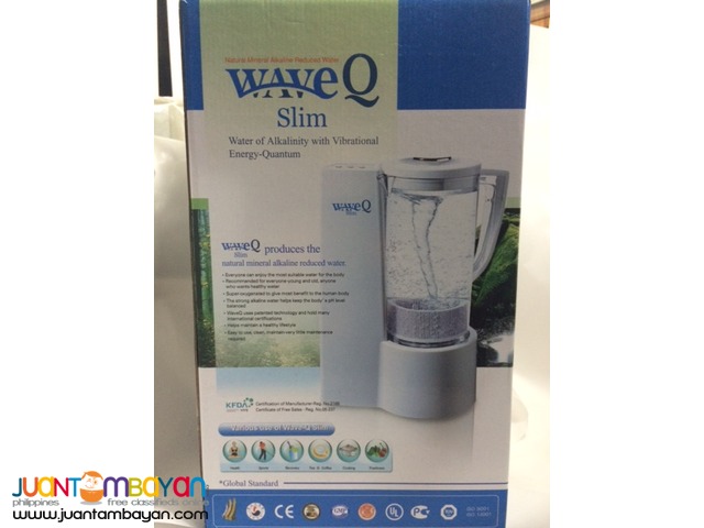 Wave Q Slim Alkaline Water System / Pitcher