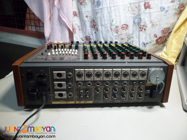 Teisco MX-852 8 Channel Mixer Console