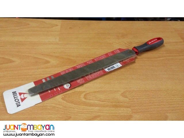 Bellota 4001-12 BSCM 12-inch Flat Bastard File with Handle