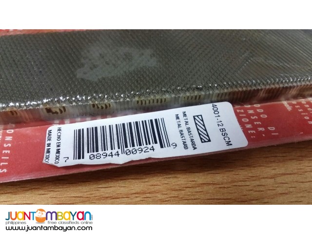 Bellota 4001-12 BSCM 12-inch Flat Bastard File with Handle