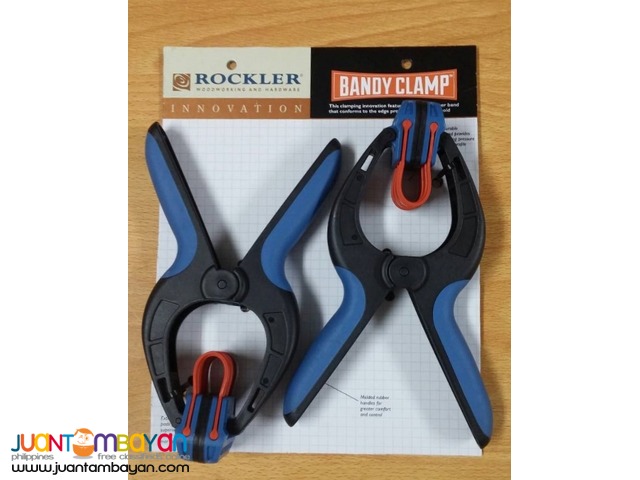 Rockler 54141 Bandy Clamps Large (Pair)