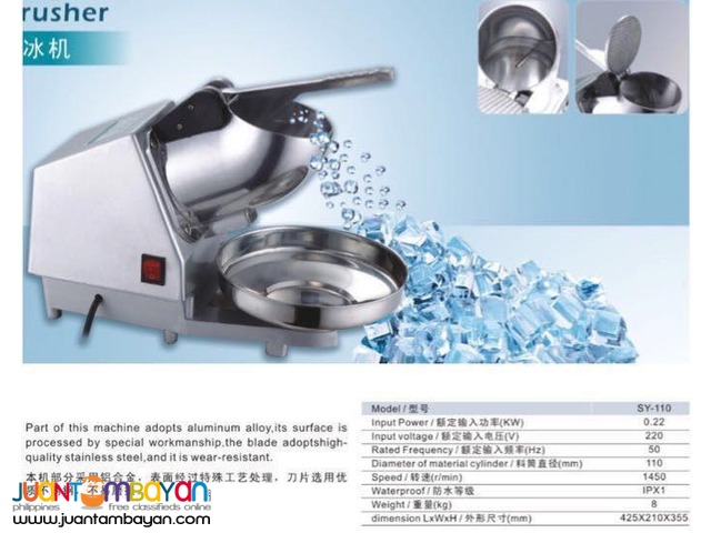 ICE CRUSHER - ICE SMASHING MACHINE