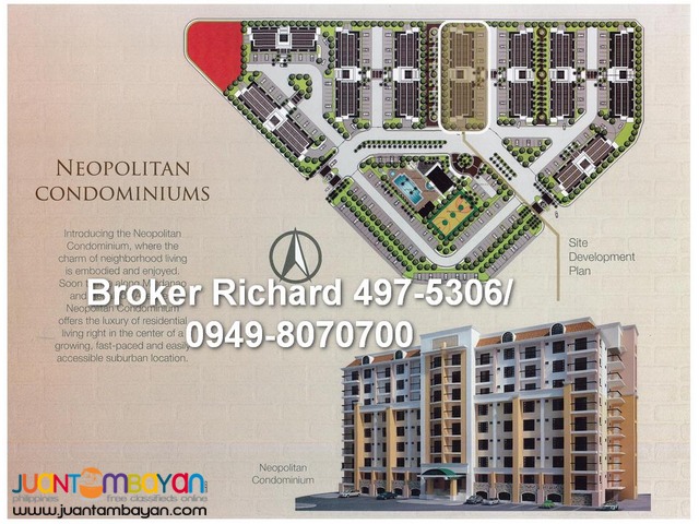 NEOPOLITAN Midrise CONDO across SM FAIRVIEW - 1.97 M up/unit