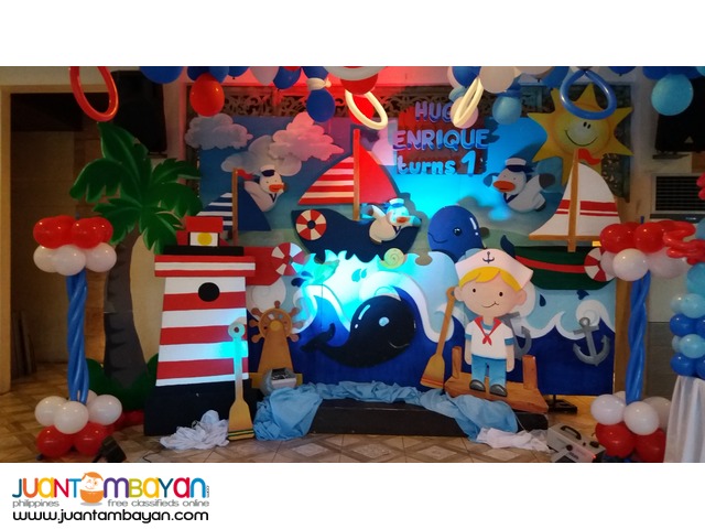 NAUTICAL Styro Backdrop