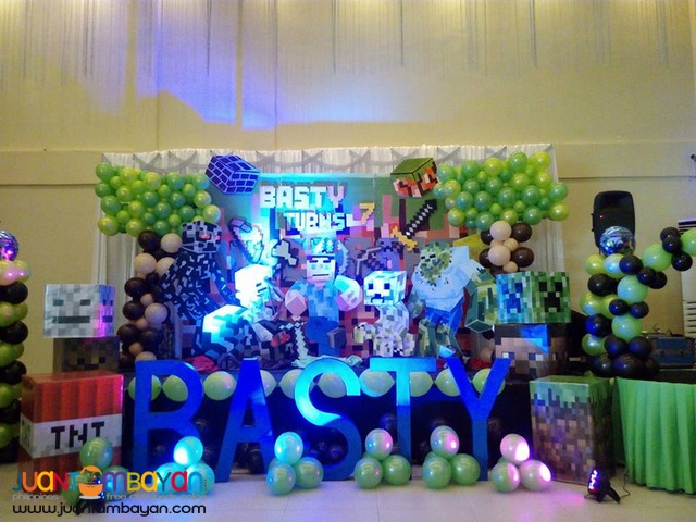 MINECRAFT Styro Backdrop