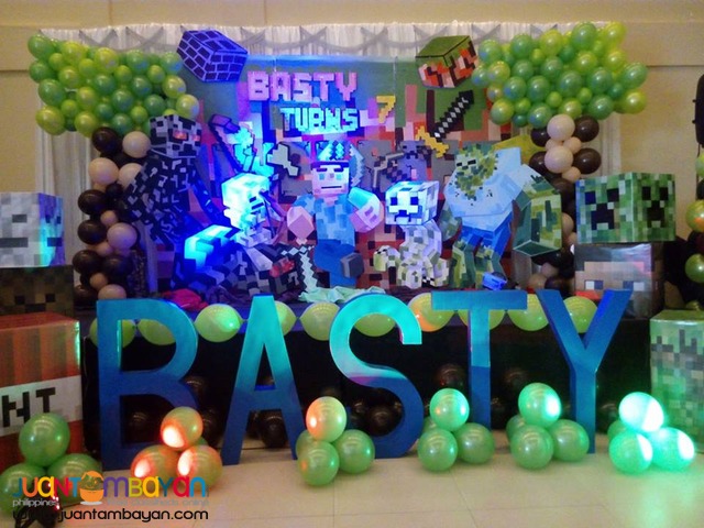 MINECRAFT Styro Backdrop