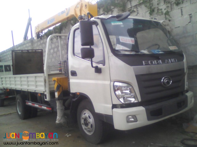 6 Wheeler Boom Truck with 3.2T Boomer