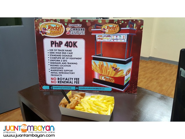 Rocket Fries French Fries Food Cart Franchise